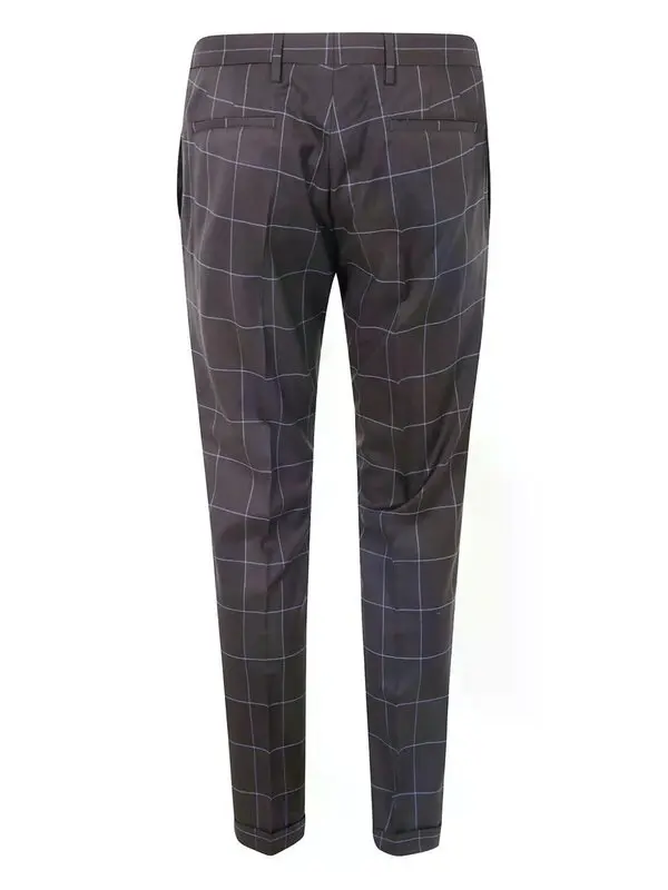 Paul Smith Checked-pattern Tailored Trousers