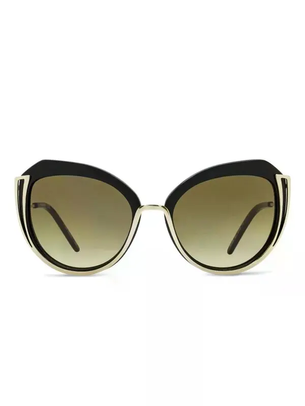 Karl Lagerfeld Butterfly Frame Sunglasses - Black