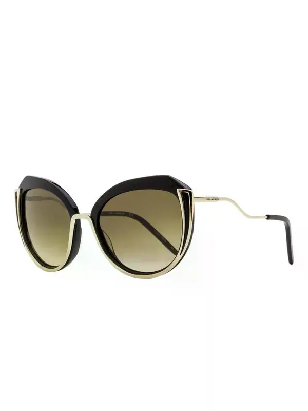 Karl Lagerfeld Butterfly Frame Sunglasses