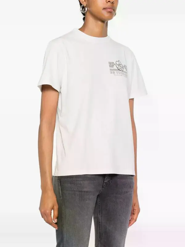 GOLDEN GOOSE Printed T-shirt - White