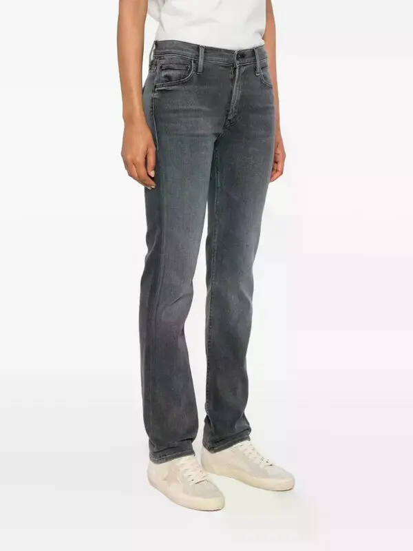 MOTHER Mid-rise Straight Leg Jeans
