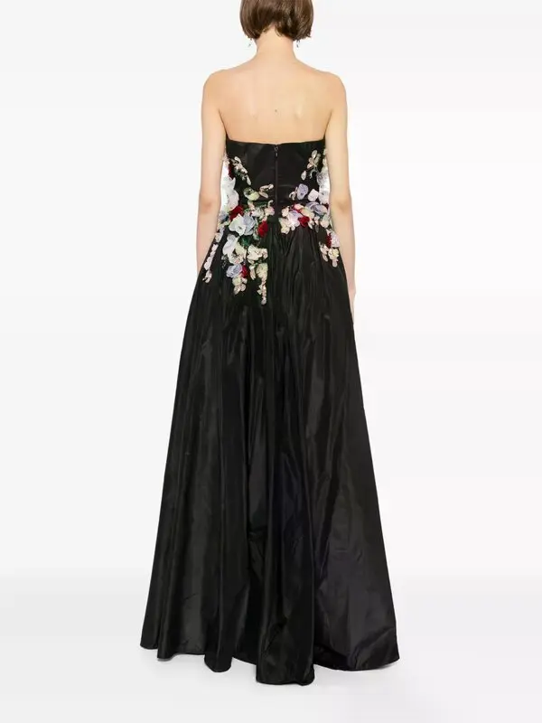 SAIID KOBEISY Embroidered Maxi Dress