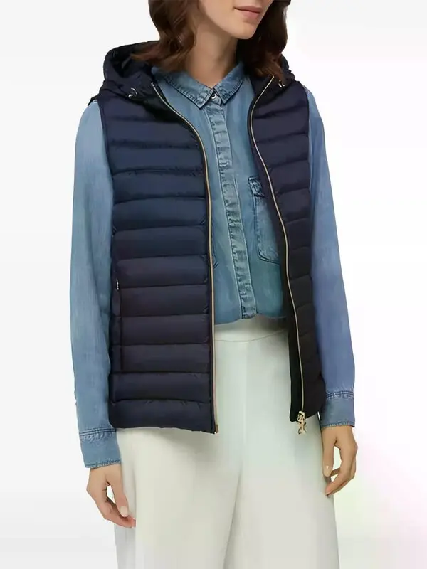 Geox Jaysen Quilted Hooded Gilet