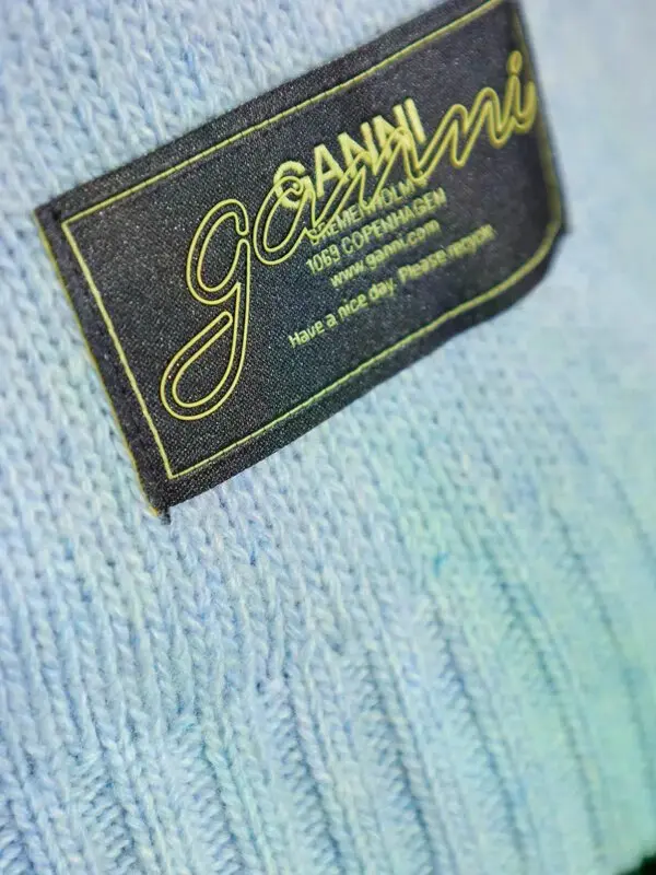 GANNI Tie-front Knitwear
