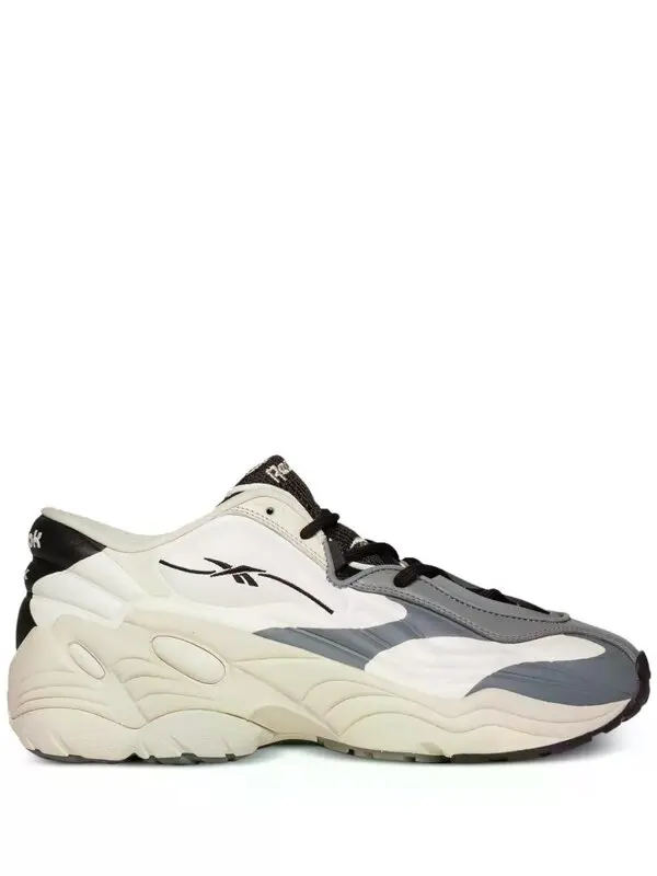 REEBOK Dmx Run 6 Logo-embroidered Sneakers - Grey
