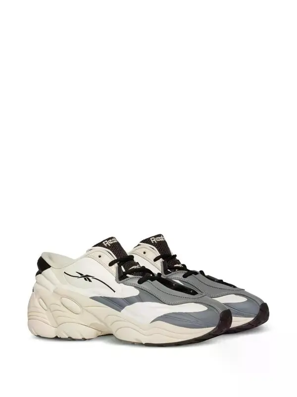REEBOK Dmx Run 6 Logo-embroidered Sneakers - Grey