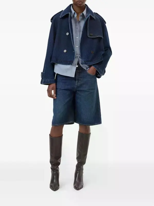Closed Cropped Denim Jacket