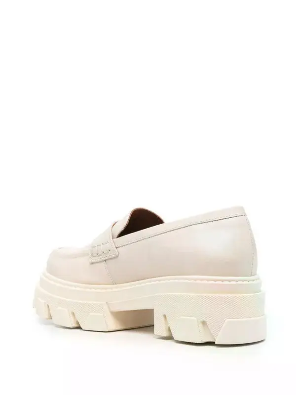 ALOHAS Trailblazer 55mm Leather Loafers - Neutrals