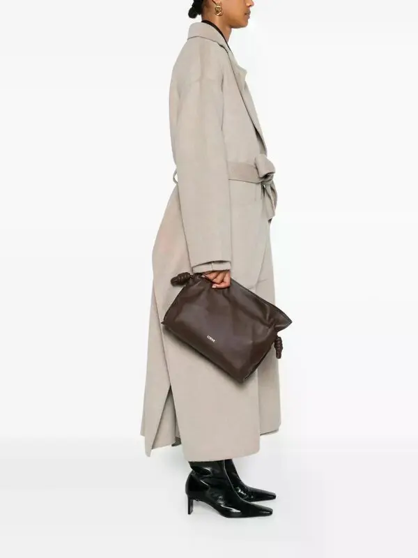 Loewe Flamenco Leather Clutch Bag