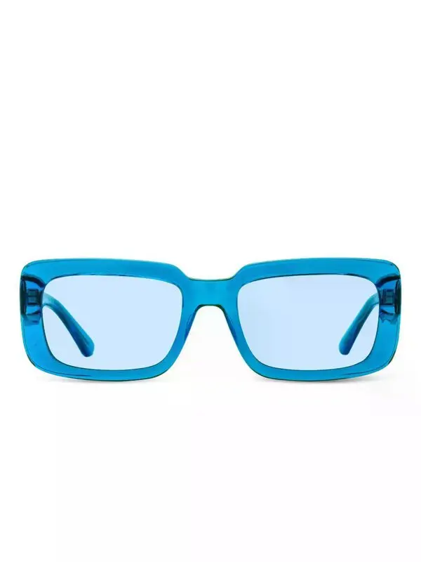 Karl Lagerfeld Rectangle-frame Sunglasses - Blue