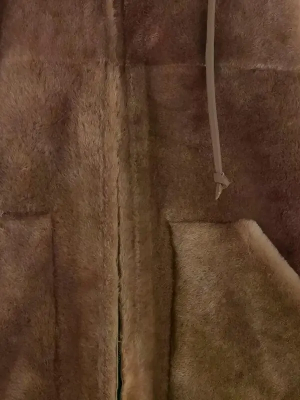 BLANCHA Hooded Shearling Jacket