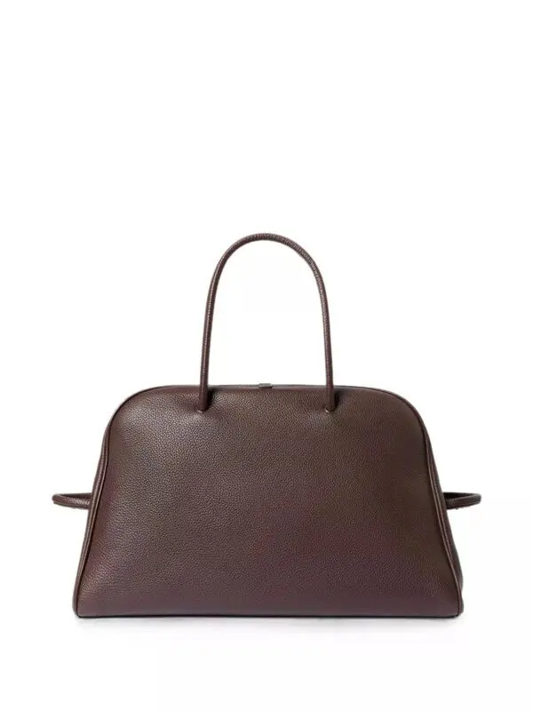 Jacquemus Pebbled Bowling Tote Bag