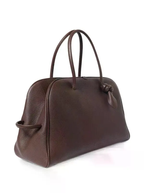 Jacquemus Pebbled Bowling Tote Bag