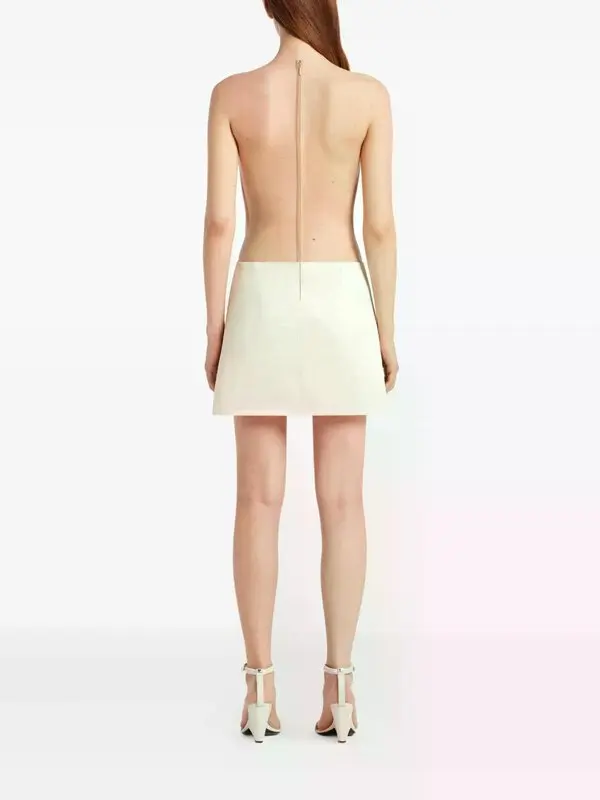 COURREGES Cut-out Sleeveless Mini Dress