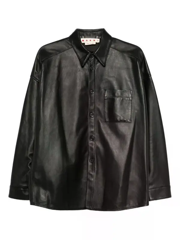 Marni Leather Shirt