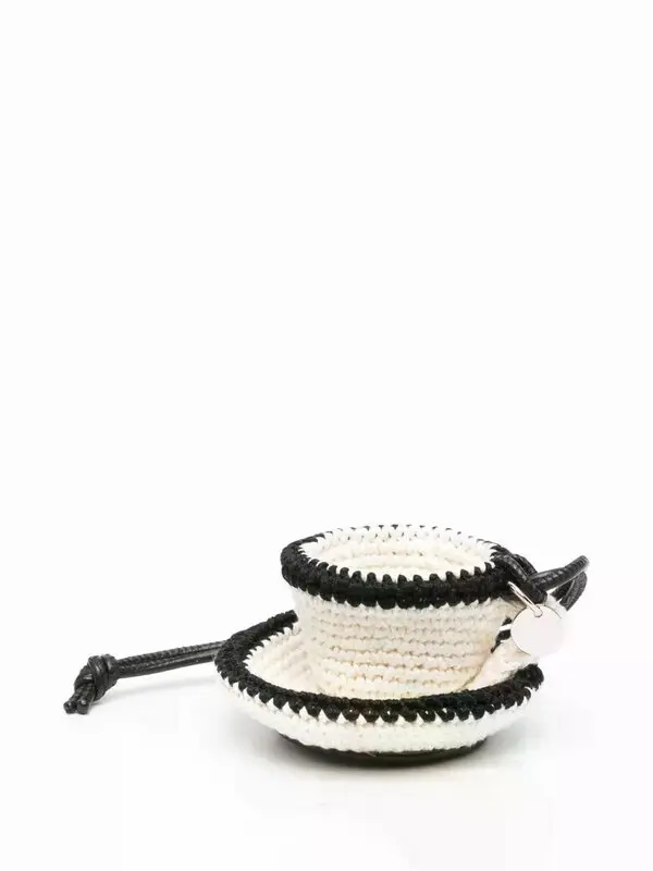 JW Anderson Crocheted-cup Charm