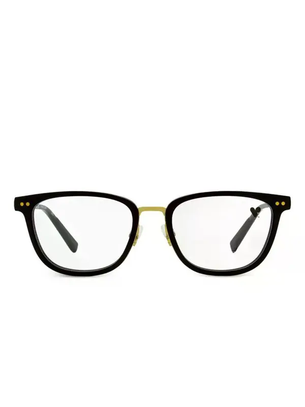 Shinola Rounded Rivet Glasses - Black