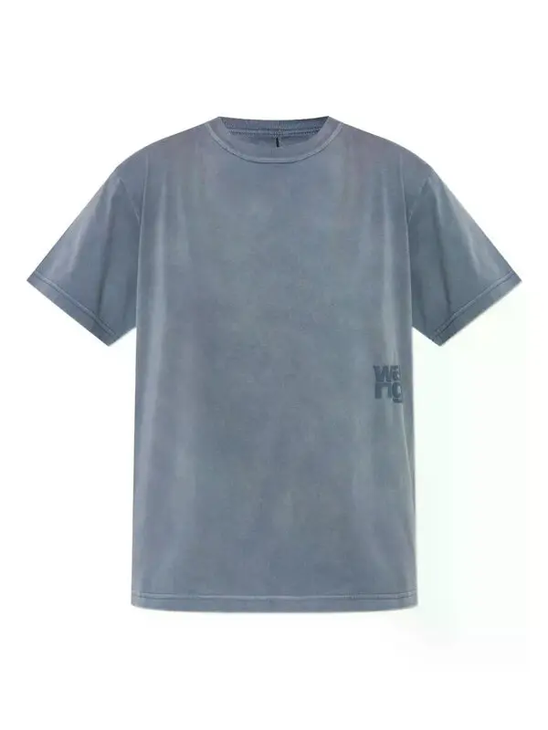 Alexander Wang Logo-detail Cotton T-shirt