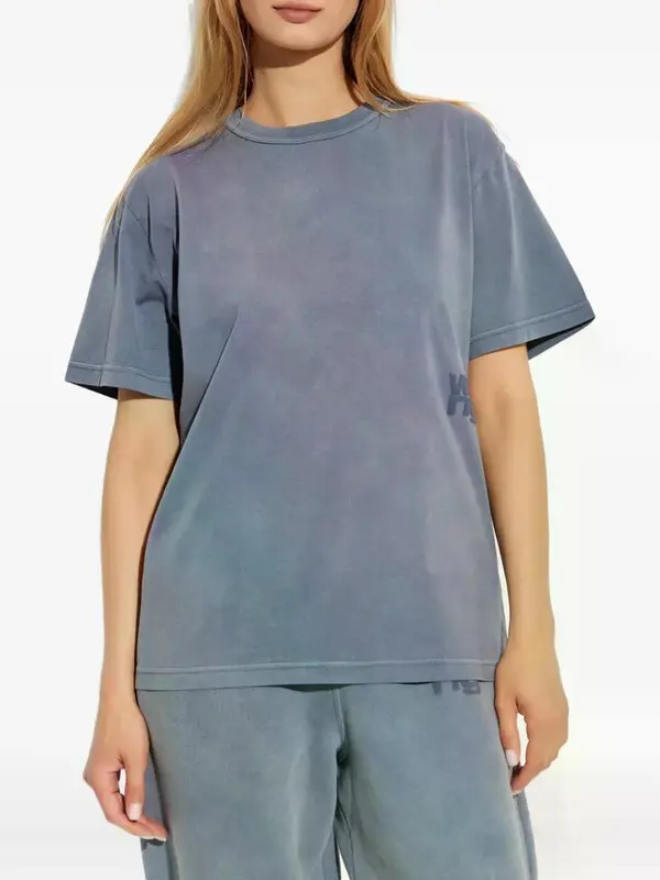 Alexander Wang Logo-detail Cotton T-shirt