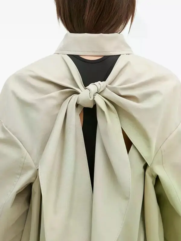 Undercover Tie-back Zip-front Jacket