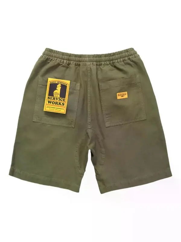 SERVICE WORKS Chef Logo-patch Shorts