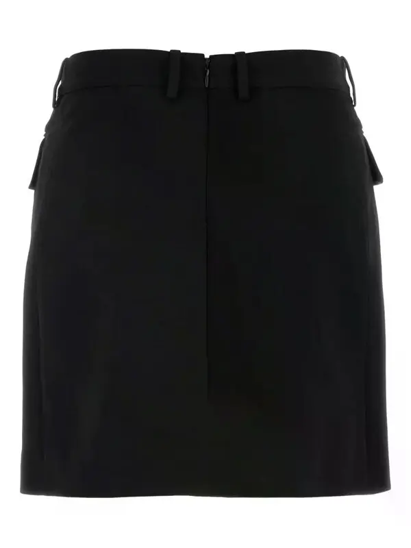 Balenciaga Decorative-button Mini Skirt