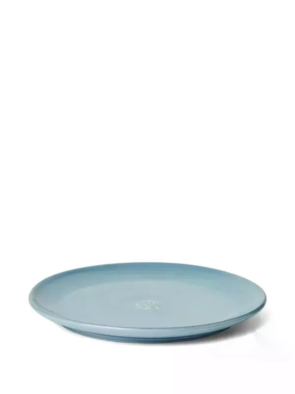 Brunello Cucinelli Embossed Charger Plate - Blue