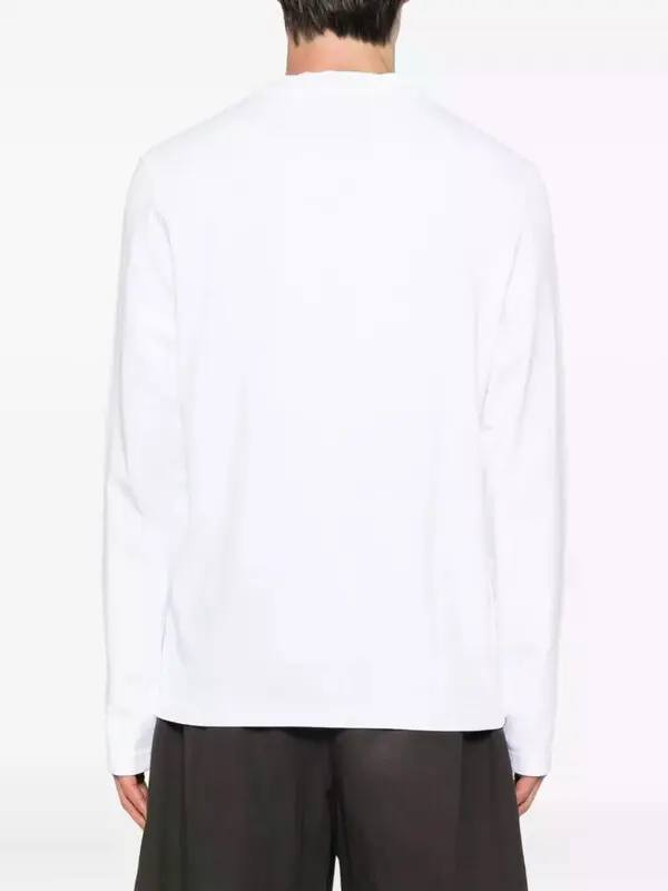 Jacquemus Gros Grain Long-sleeve T-shirt - White