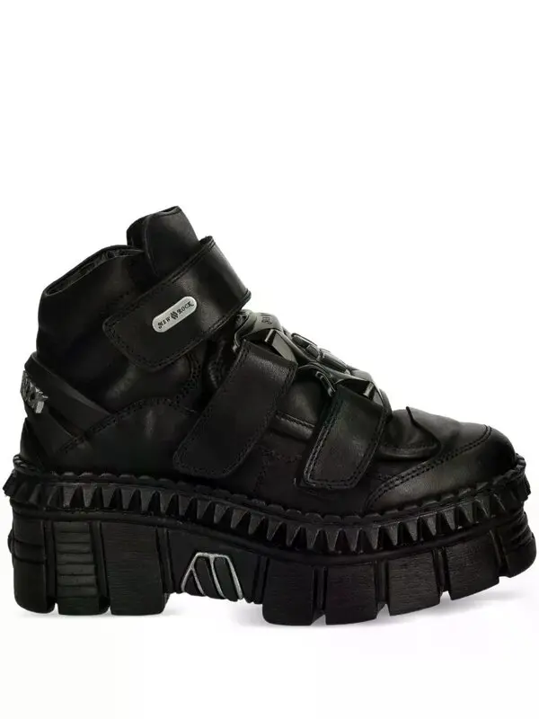 NEW ROCK Strap-detail Platform Sneakers
