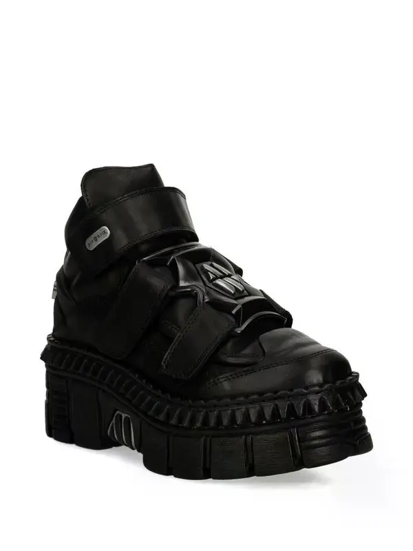 NEW ROCK Strap-detail Platform Sneakers