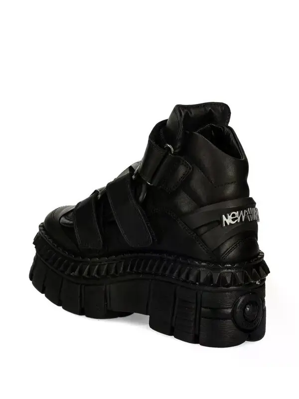 NEW ROCK Strap-detail Platform Sneakers