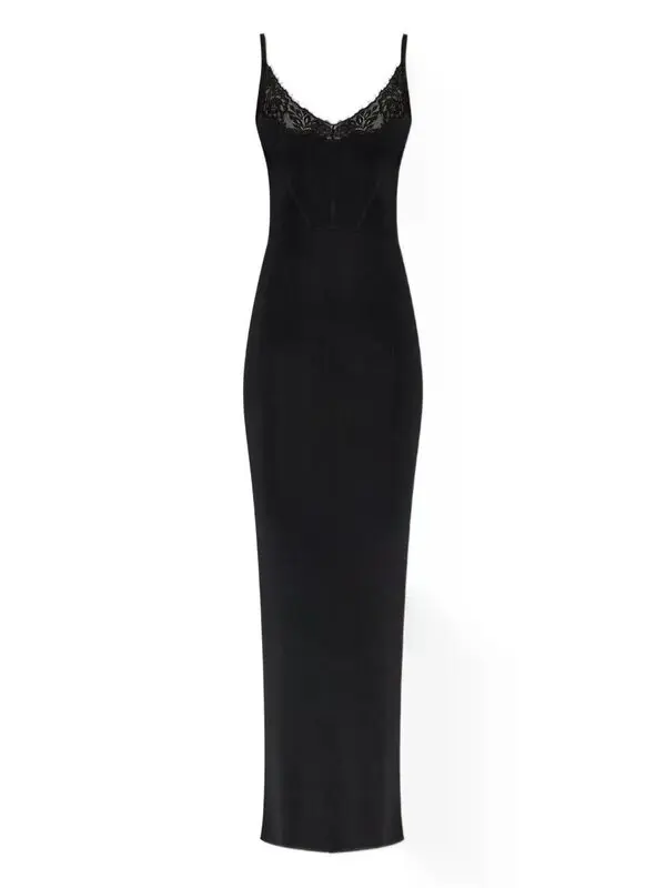SELF-PORTRAIT Lace-insert Dress