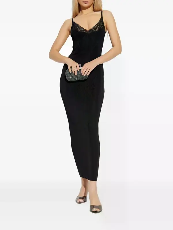 SELF-PORTRAIT Lace-insert Dress