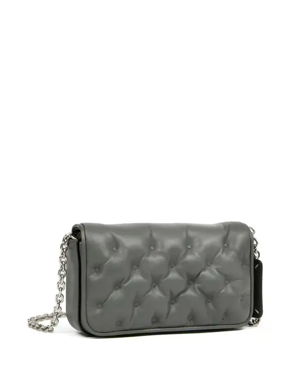 MAISON MARGIELA Glam Slam Quilted Chain Shoulder Bag - Green