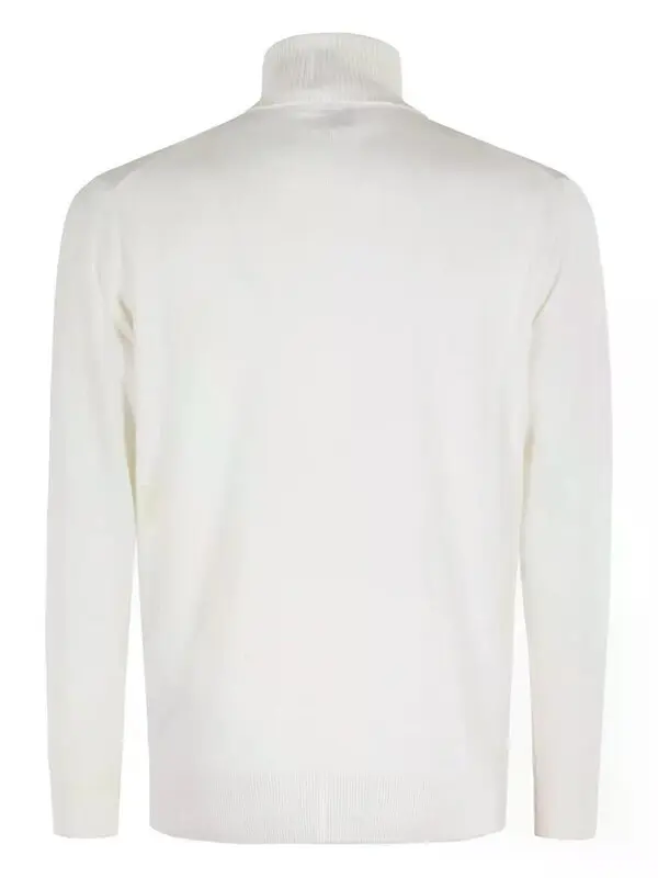 Eleventy Roll-neck Cashmere Sweater - Neutrals