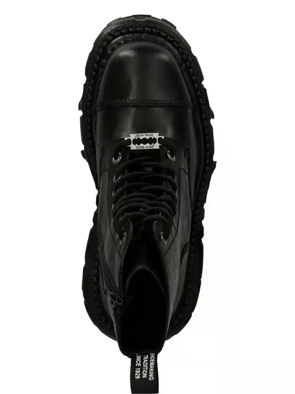 NEW ROCK Lace-up Platform Boots