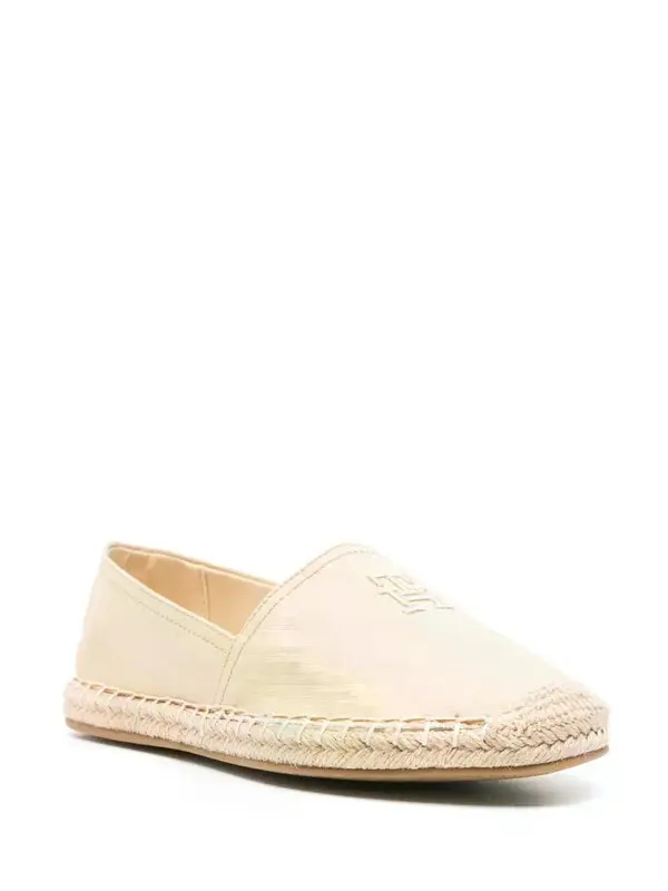 Tommy Hilfiger Logo-embroidered Cotton Espadrilles