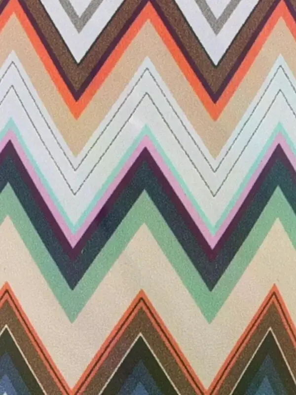 Missoni Zigzag-printed Candle - Pink