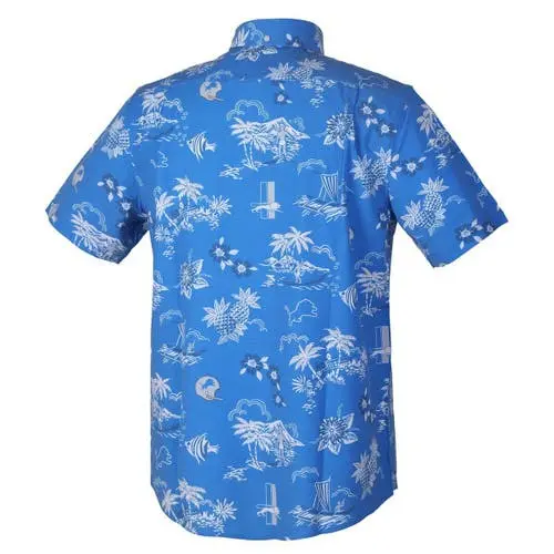 Reyn Spooner Detroit Lions Throwback Kekai Performance Button-down Shirt