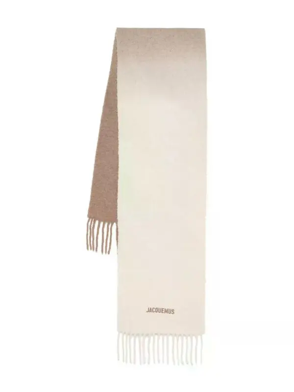 Jacquemus L'écharpe Moisson Scarf - Neutrals