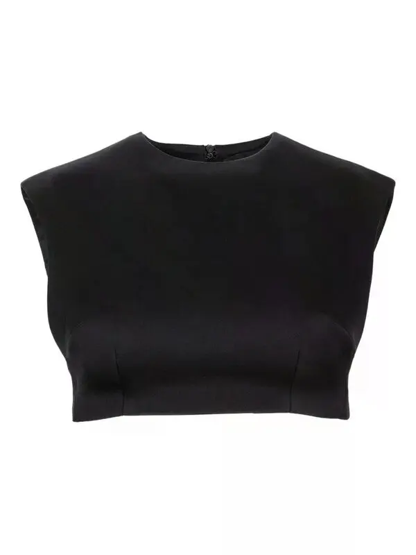 David Koma Sleeveless Crop Top