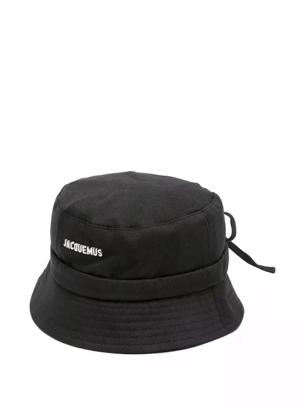 Jacquemus Le Chapeau Bob Gadjo Bucket Hat - Black