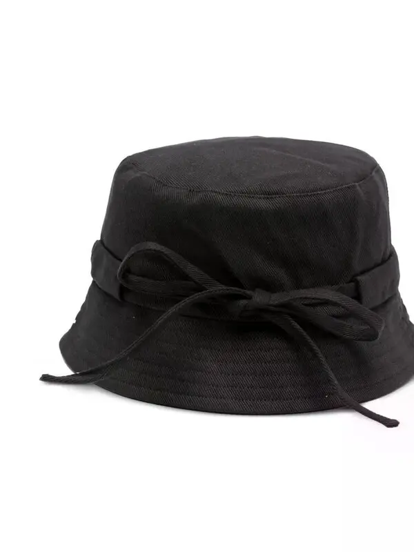 Jacquemus Le Bob Gadjo Bucket Hat - Black