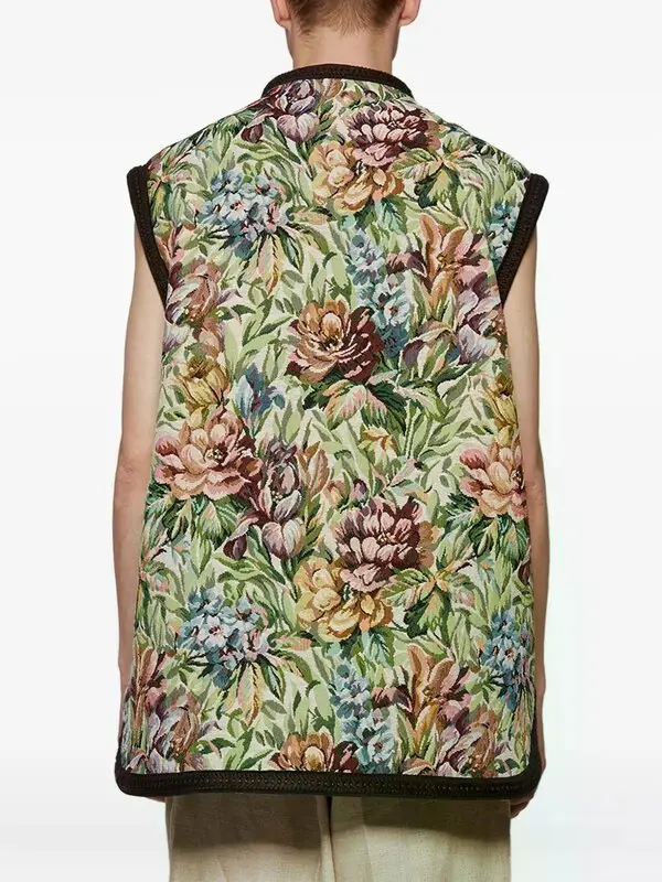 Valentino Garavani Apres L'hiver Jacquard Vest
