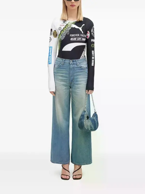 A BATHING APE Wide-leg Jeans