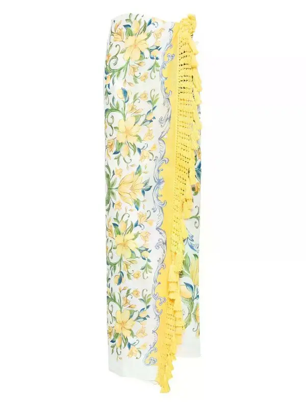 Farm Rio Sicily Sarong - White