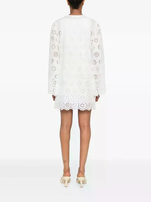 Chloé Cotton Voile Mini Dress