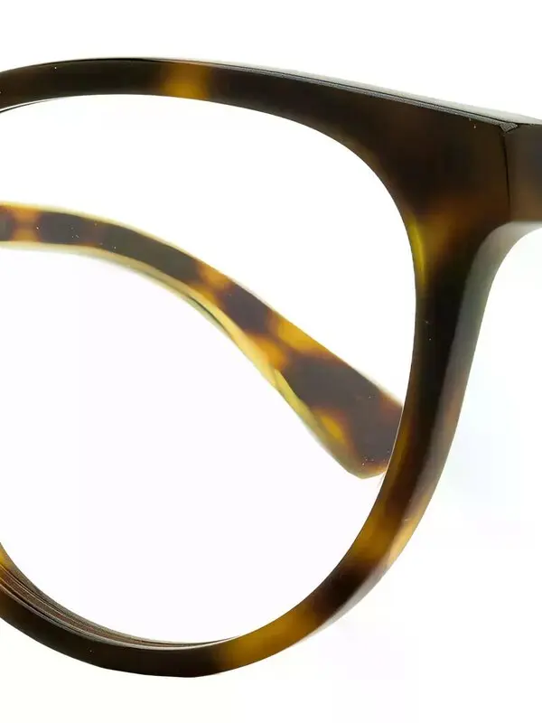 Gucci Web-detail Cat-eye Frame - Brown