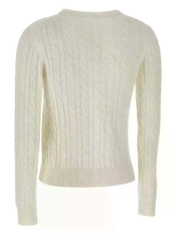 SUN 68 Cable-knit Sweater - Light And Natural