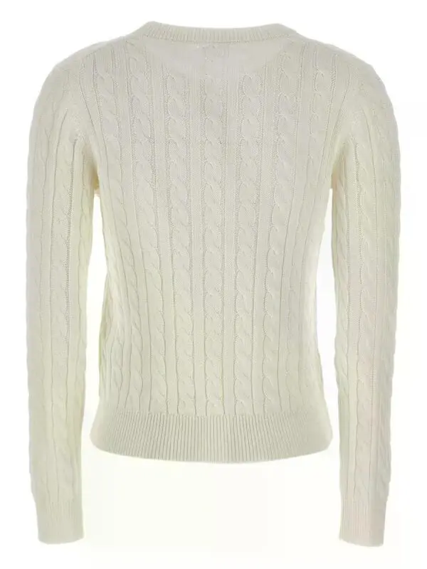 SUN 68 Cable-knit Sweater - Light And Natural